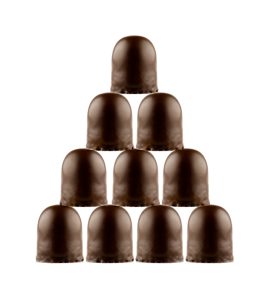 Foam-filled chocolate kisses – Biscuit International