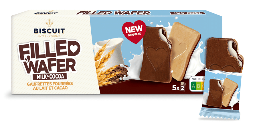 New launch: Filled wafers - Biscuit International
